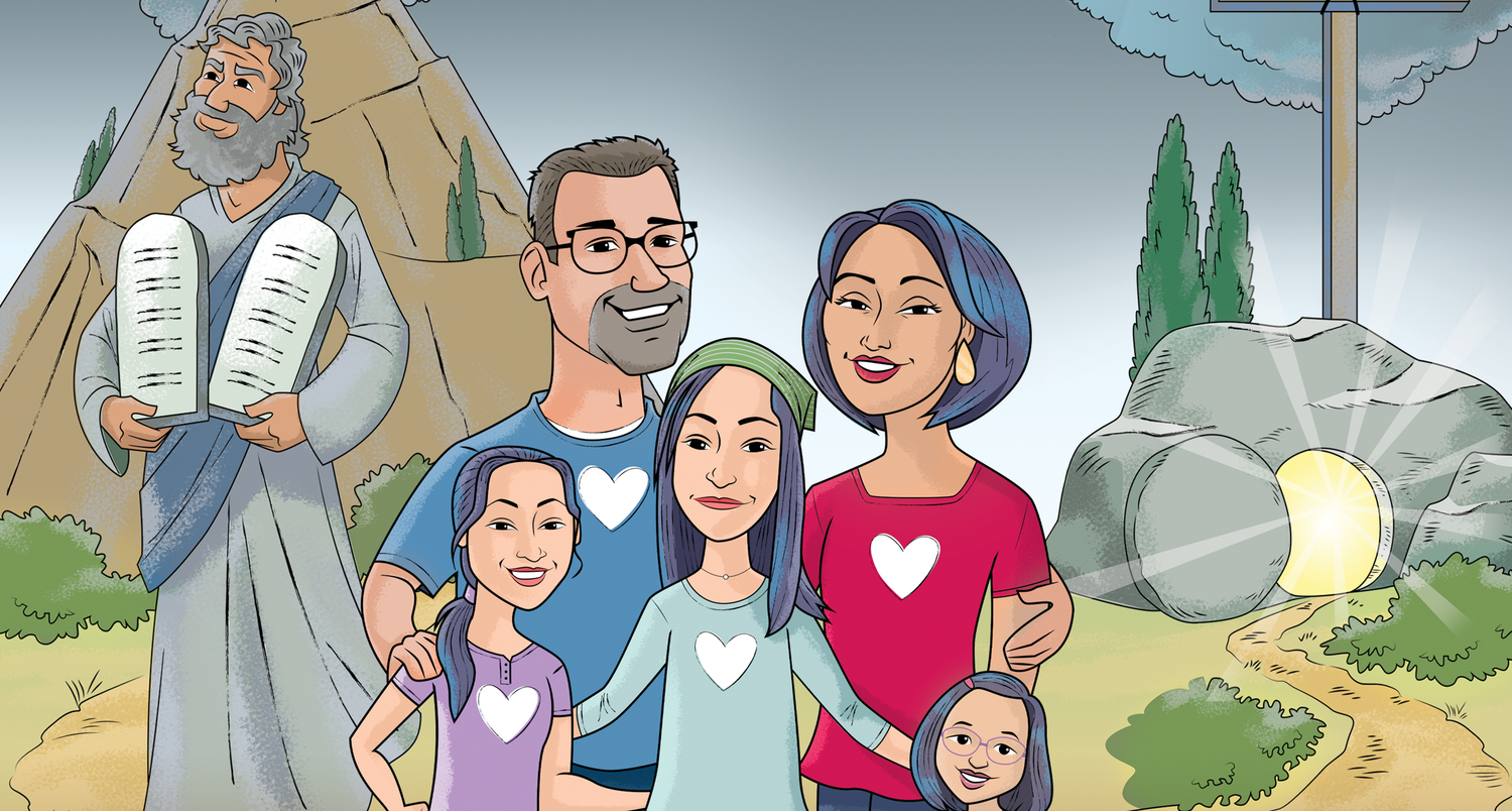 The Righteous Shall Live By Faith - Ten Commandments for Children - T78 ...