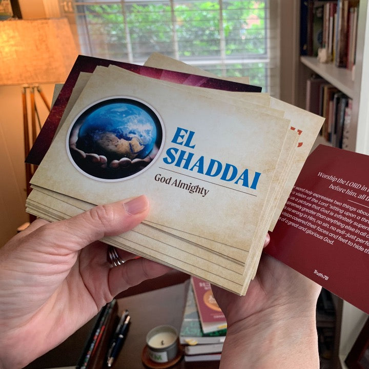 God's Glorious Names Cards – Truth78
